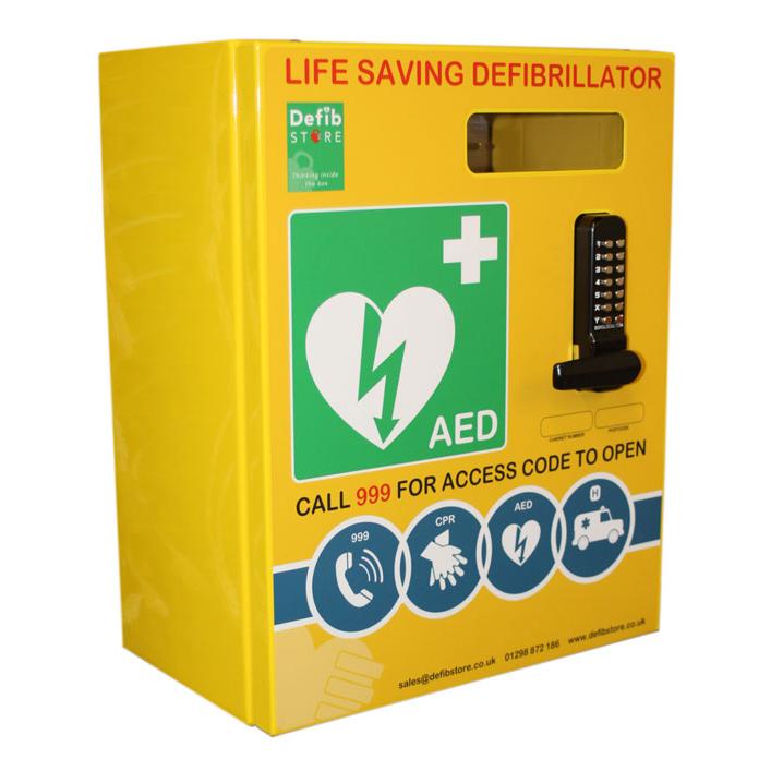 Click Medical Defibrillator Stainless Steel Cabinet With Lock ...